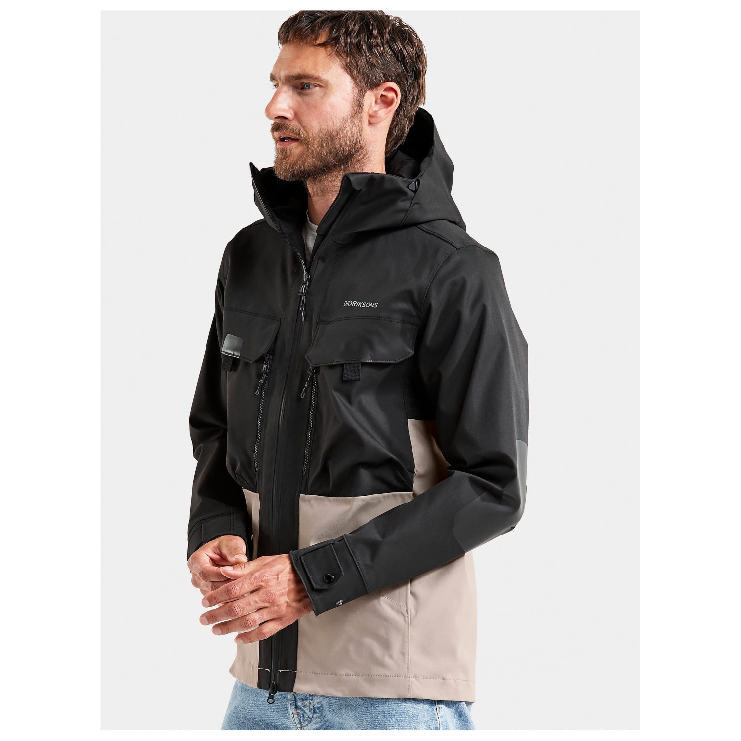 Didriksons Stig Jacket - Regenjas Heren online kopen | Bergfreunde.nl