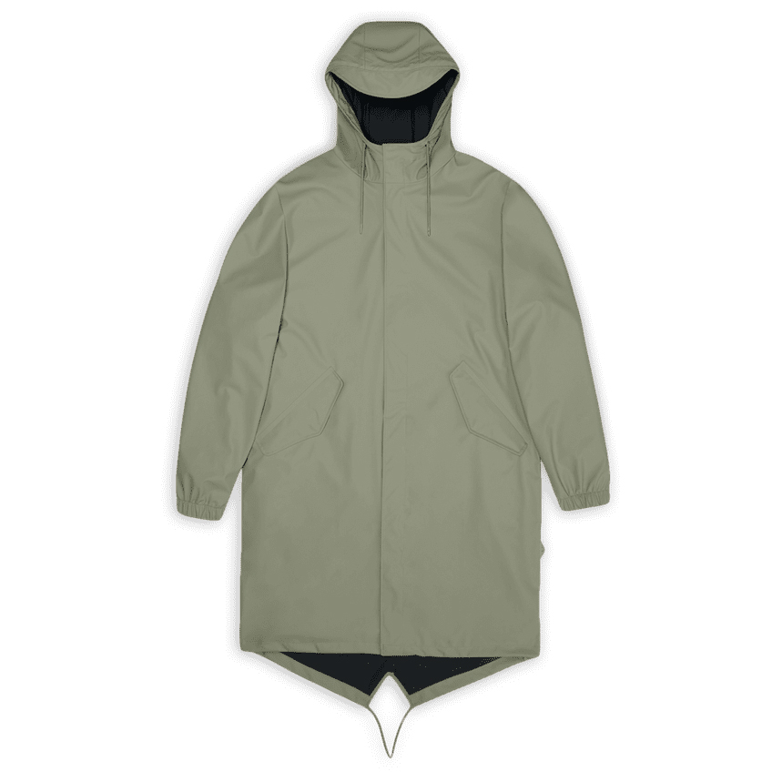 Rains Fishtail Parka W3 - Waterproof jacket | Free EU Delivery ...