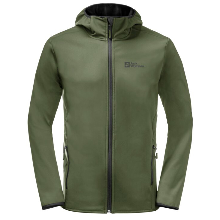 Jack Wolfskin Bornberg Hoody - Softshell jacket Men's | Free EU ...