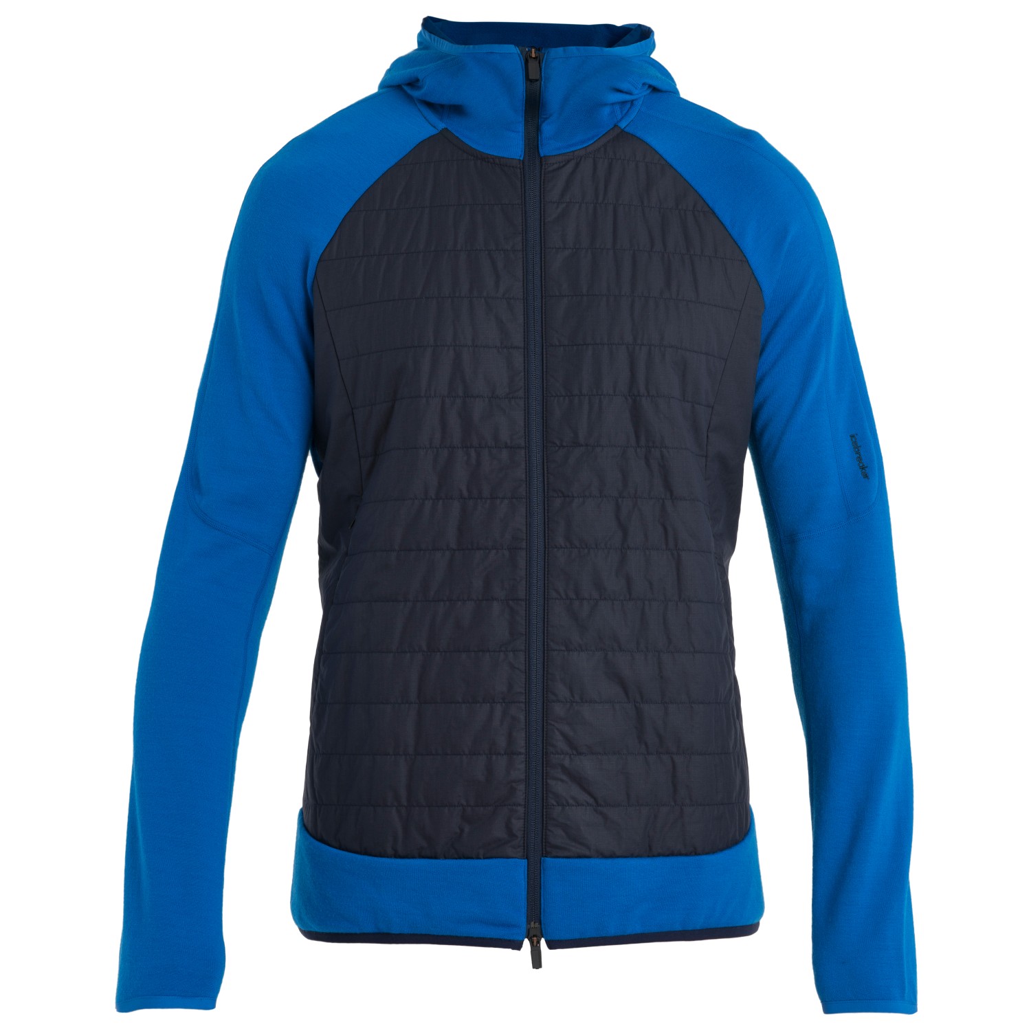 Icebreaker Quantum Hybrid L/S Zip Hoodie - Merinojacke Herren ...
