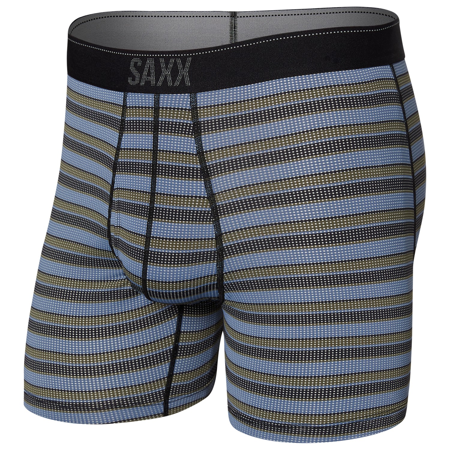 Saxx Quest Quick Dry Mesh Boxer Brief Fly - Synthetic Base Layer Men's ...