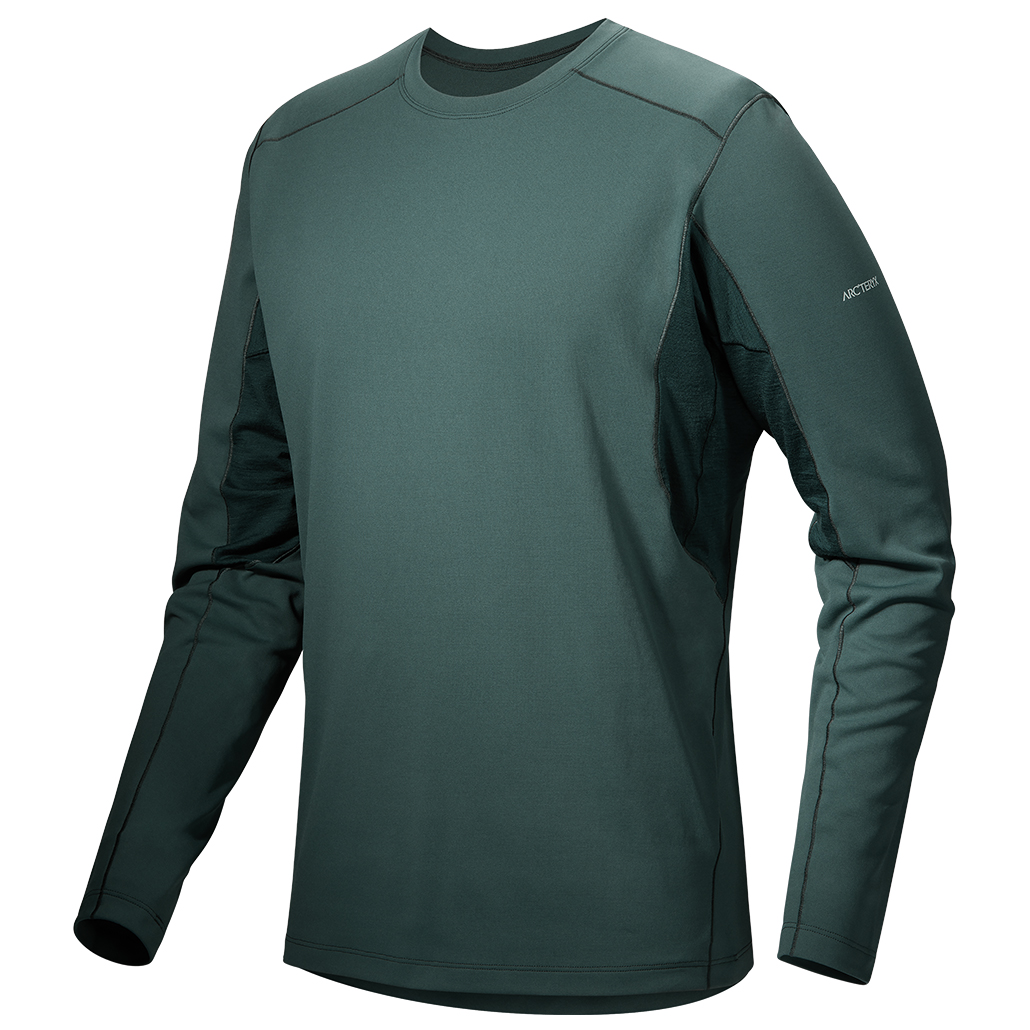 Arc'teryx Rho Hybrid Crew - Synthetic Base Layer Men's | Free UK ...