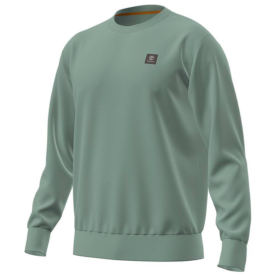 Timberland Woven Badge Loopback Crew Neck - Pullover Herren online ...
