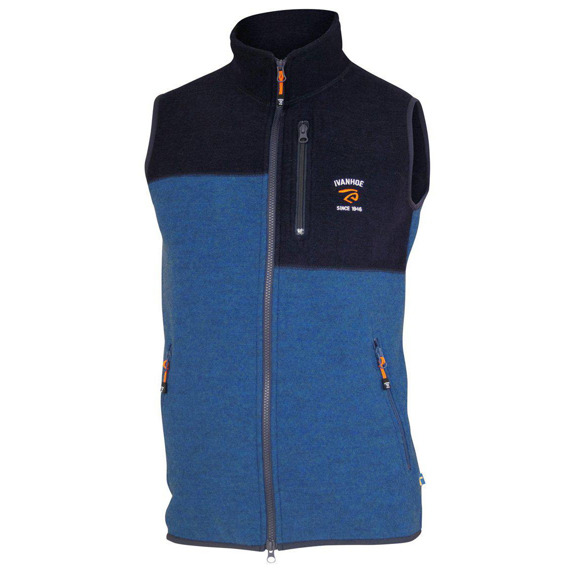 Ivanhoe of Sweden Zane Vest - Wollweste Herren | Versandkostenfrei ...