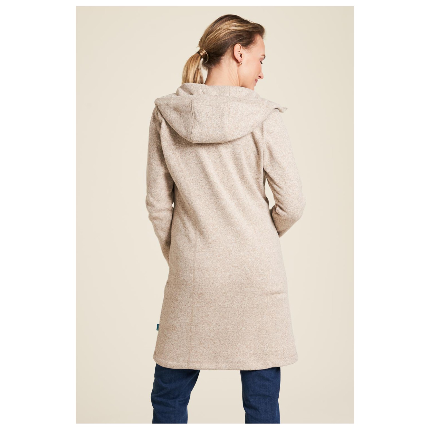 Tranquillo Fleece-Jacke mit Kapuze - Pitkä takki Naiset | Bergfreunde.fi