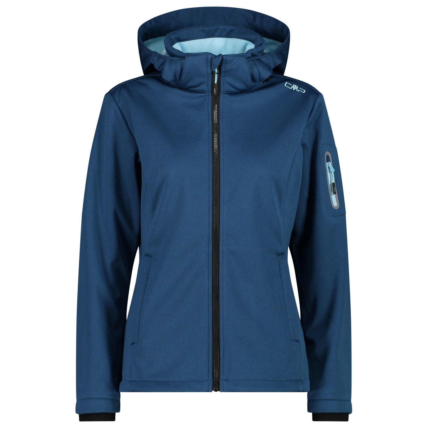 CMP Jacket Zip Hood Melange Softshell - Softshell jacket Women's | Buy ...