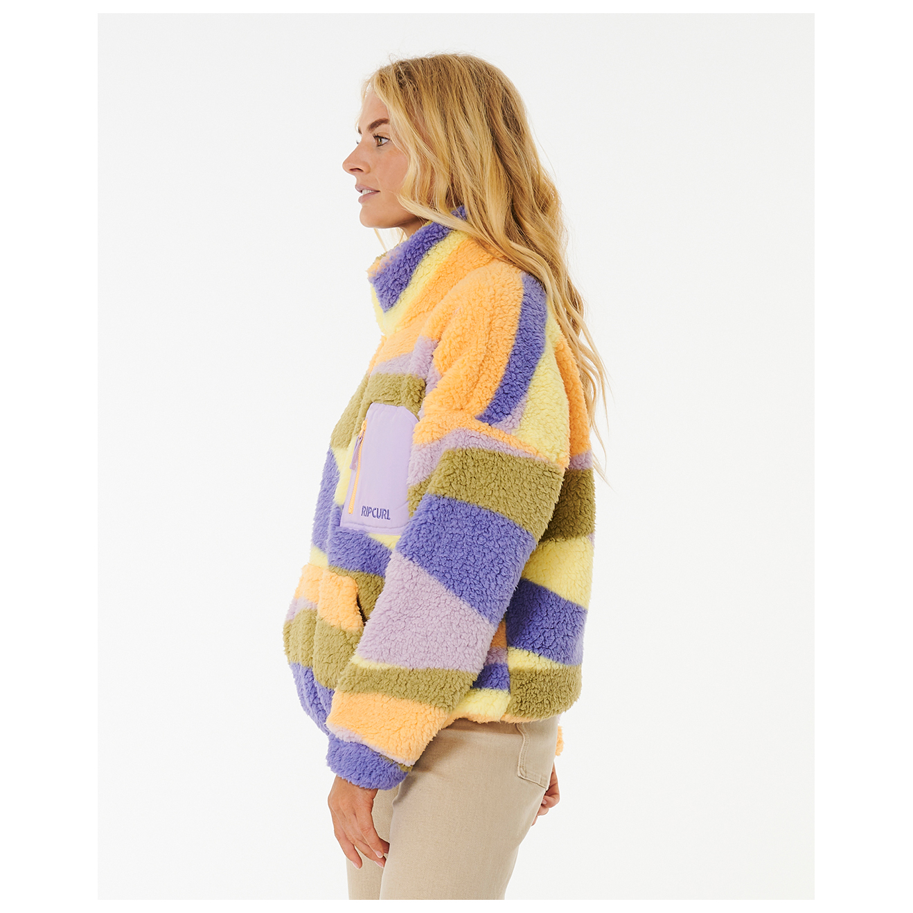 Rip Curl Sunrise Wavy Polar Fleece - Fleece jacket Women's | Buy online ...