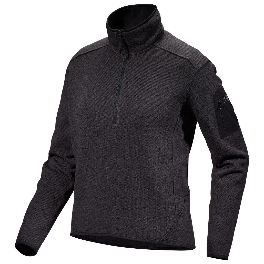 Arc'teryx Covert Zip Neck - Fleece jumper Women's | Free EU Delivery ...