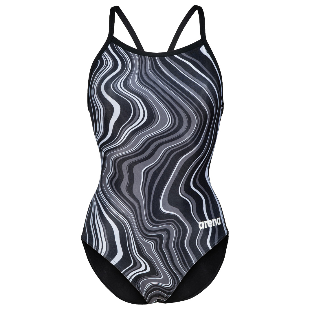 Arena Lightdrop Back Marbled - Swimsuit Women's | Buy online ...