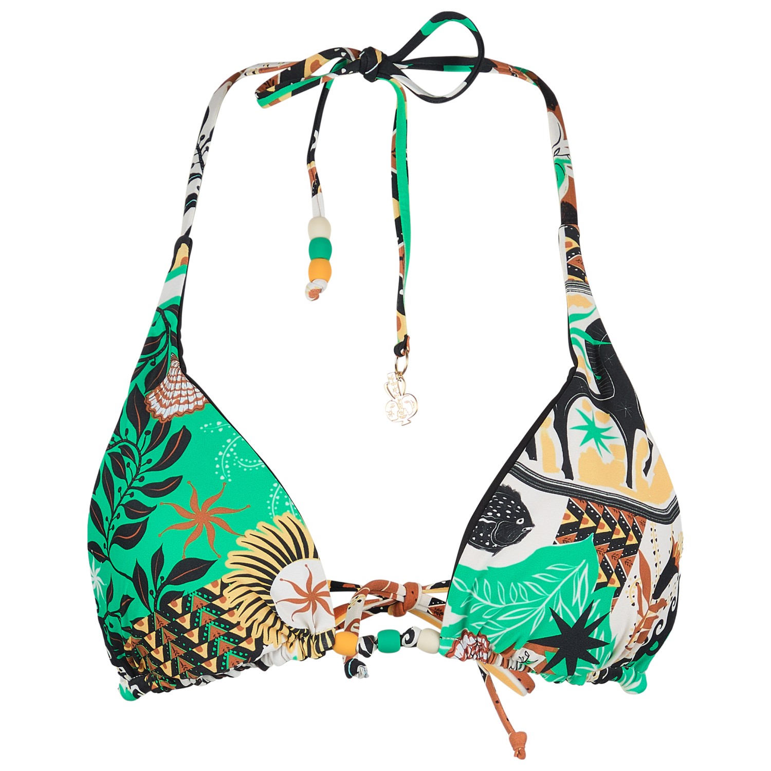 Seafolly Atlantis Reversible Longline Slide Tri - Bikinitop Dames ...