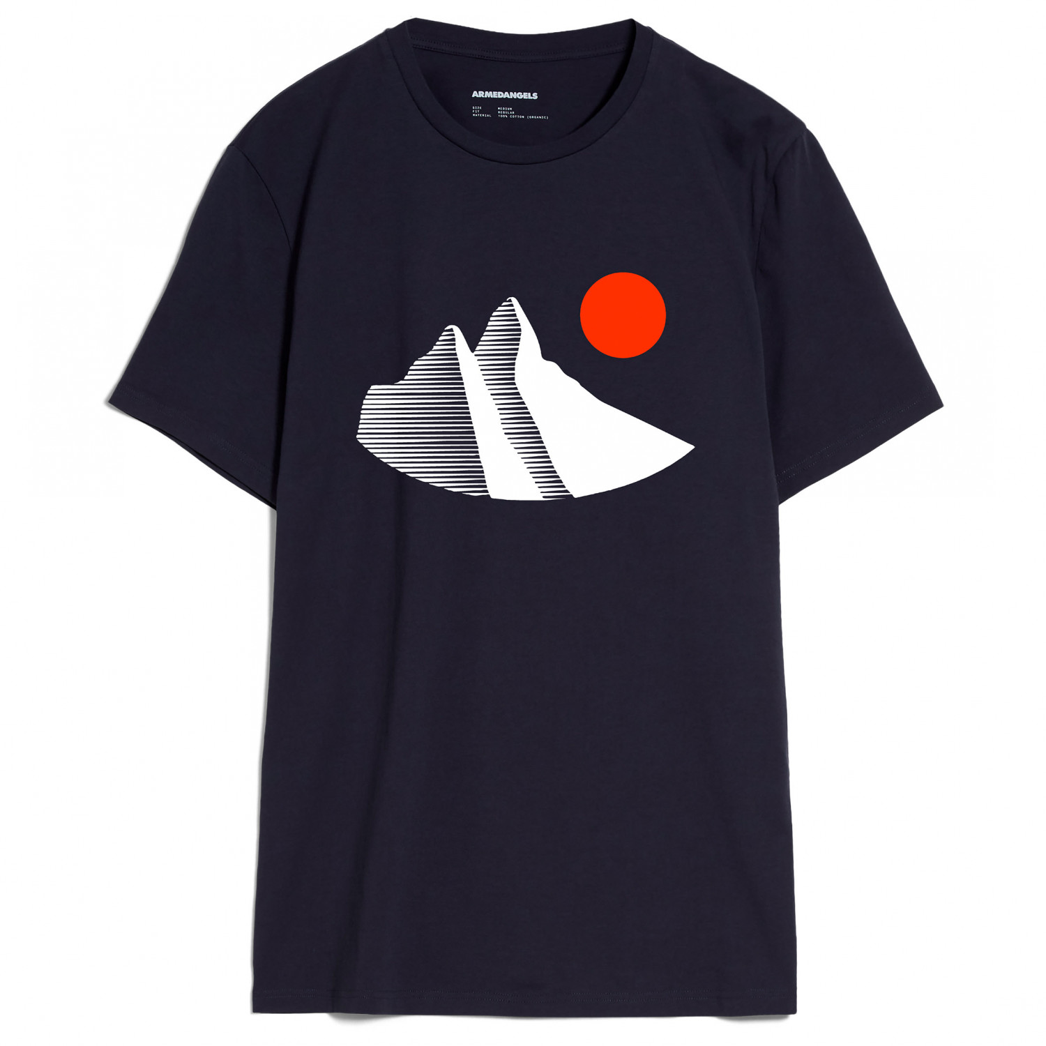 Armedangels Jaames Retro Big T Shirt Mens Buy Online Uk
