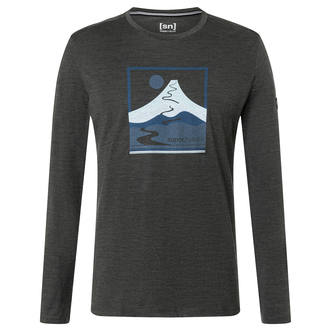 Super.natural Trace Hill L/S - Longsleeve Men's | Free EU Delivery ...