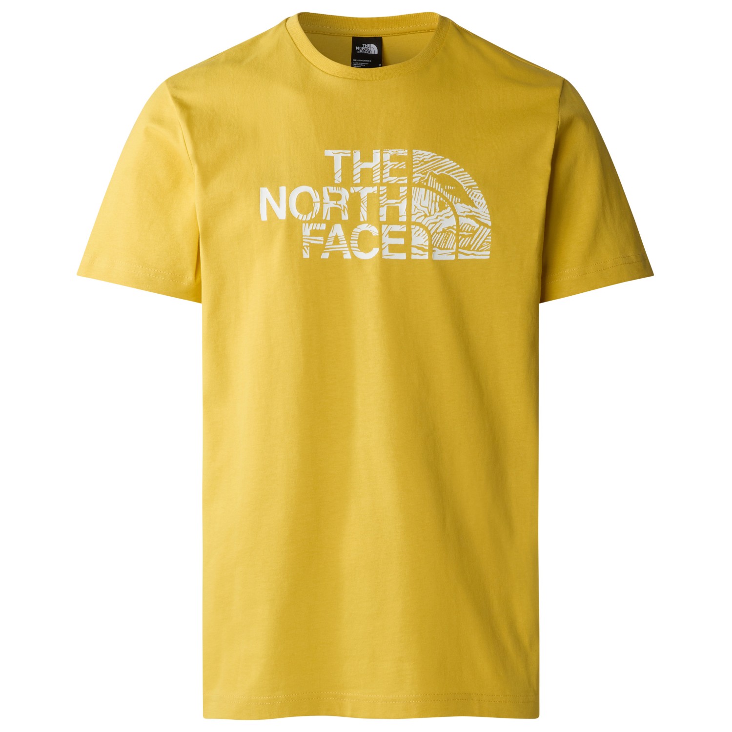 The North Face S/S Woodcut Dome Tee - T-shirt Heren online kopen ...
