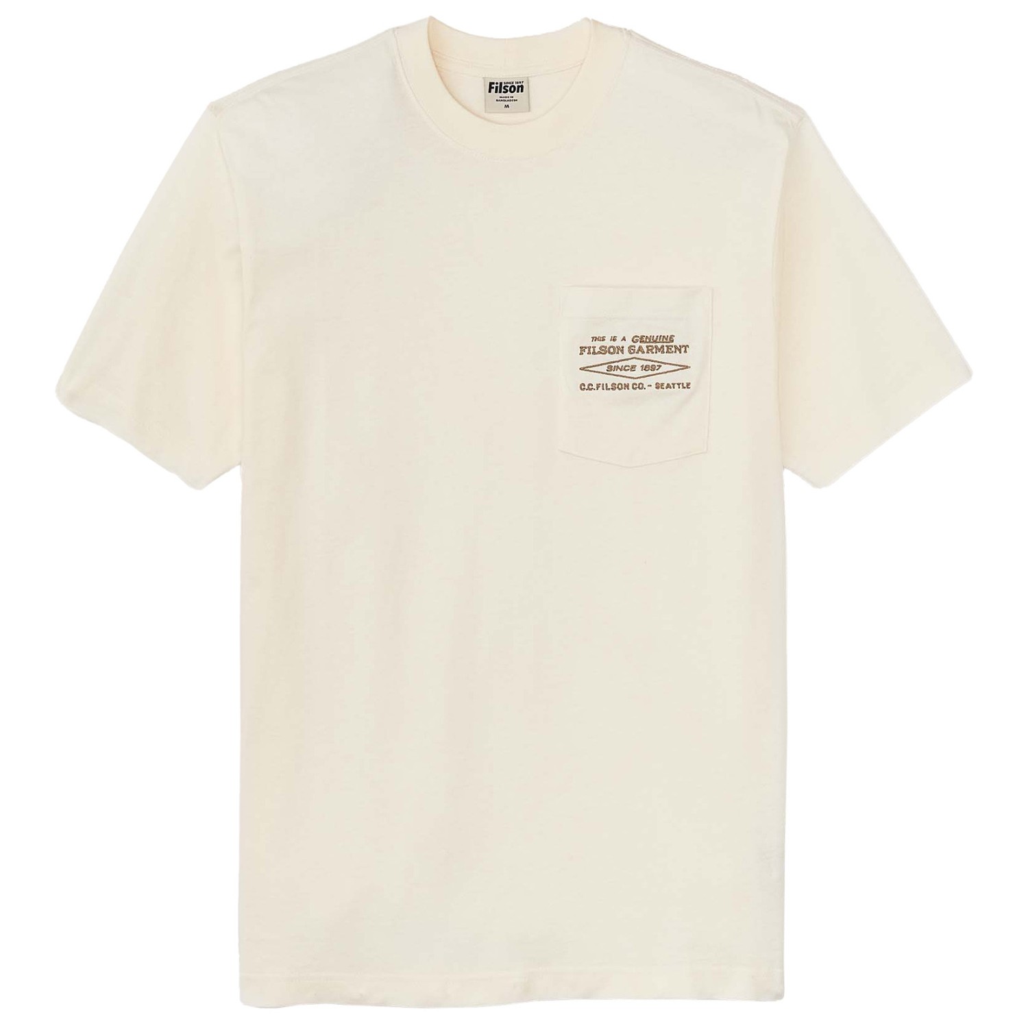 Filson S/S Embroidered Pocket T-Shirt - T-shirt Men's | Buy online ...