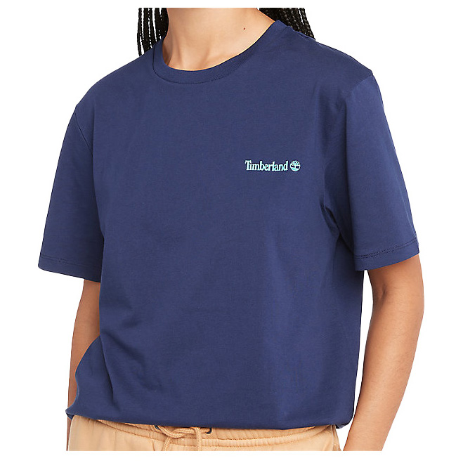 Timberland Small Linear Logo Print Tee - T-shirt Heren online kopen ...