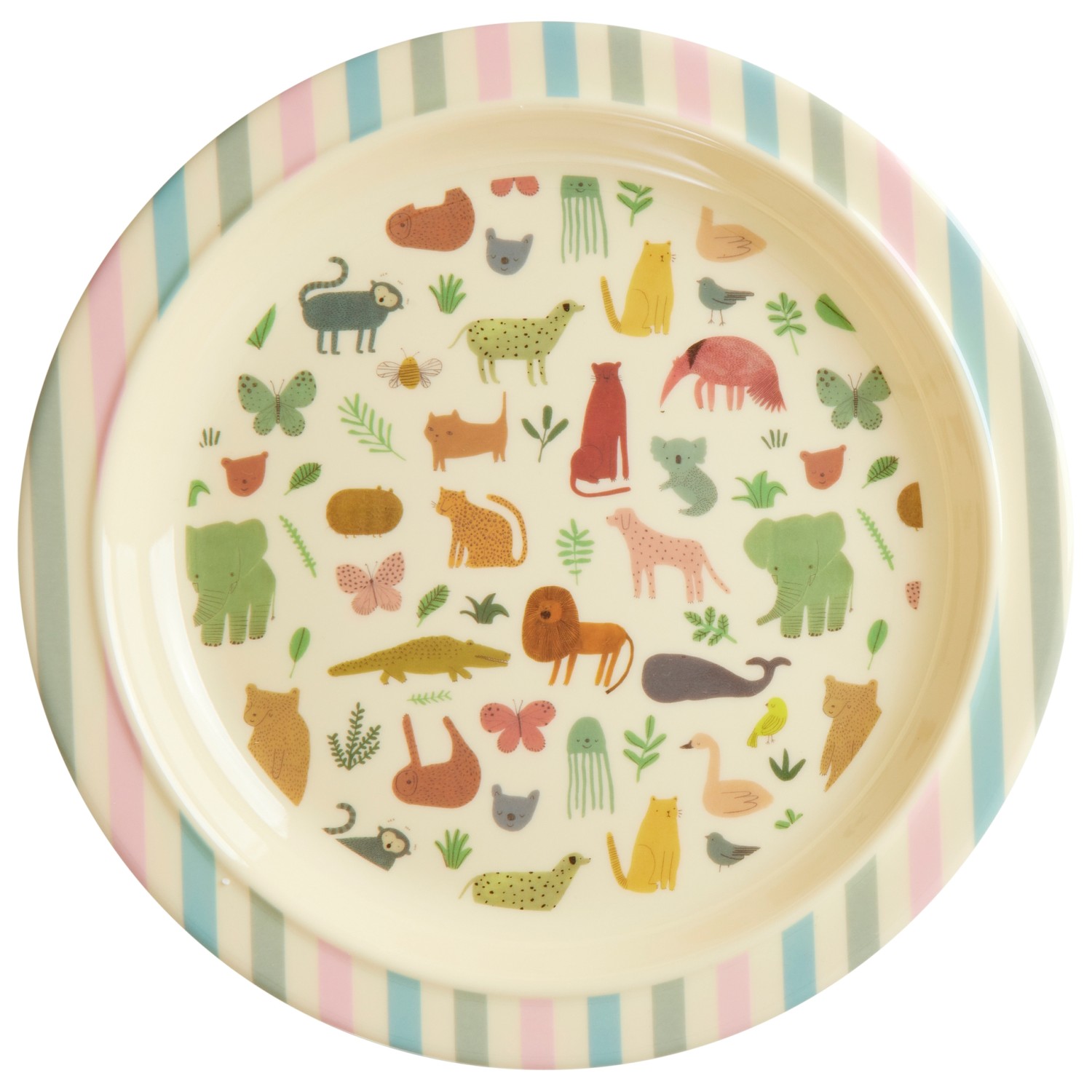 Rice Melamine Lunch Plate - Assiette Enfants | Achat en ligne ...
