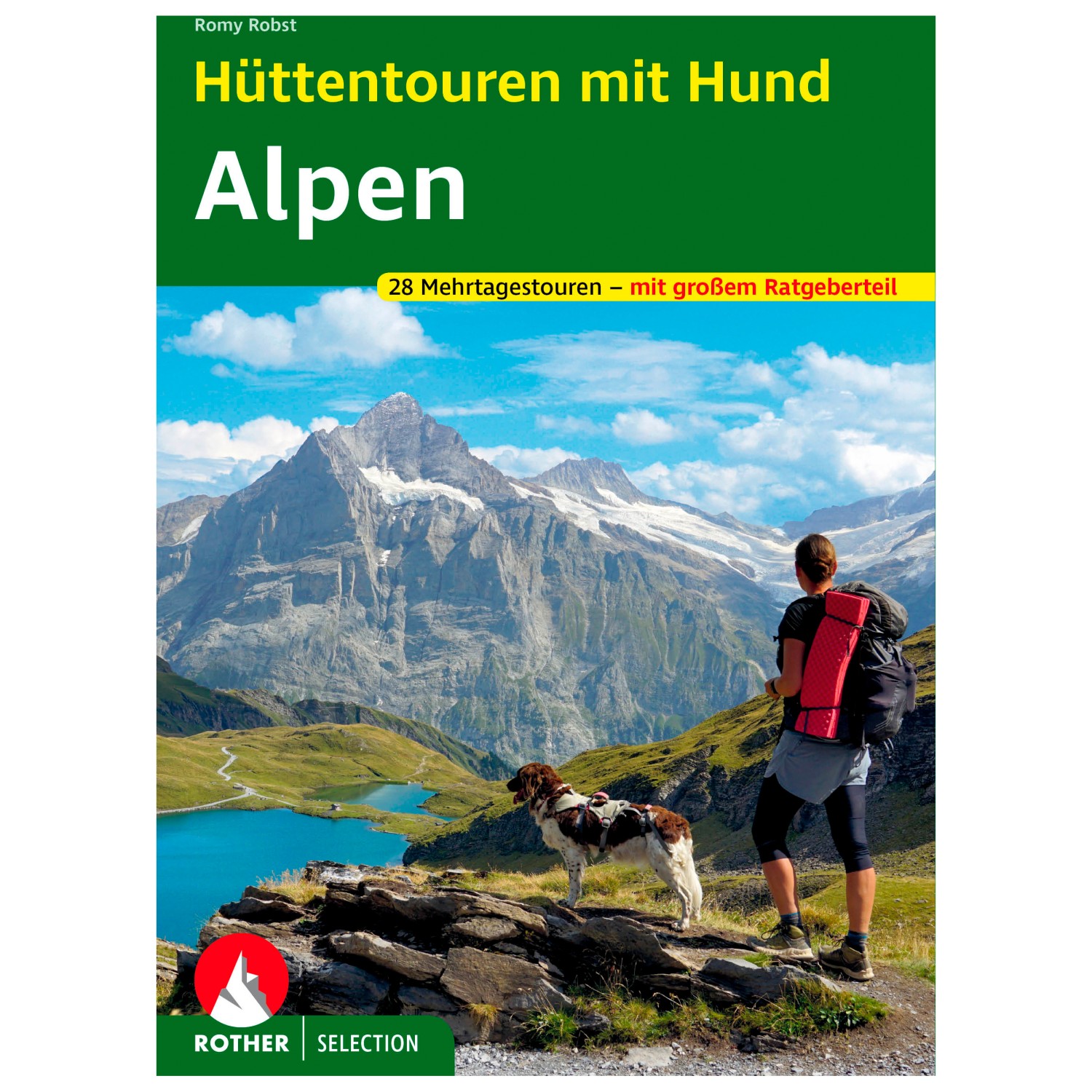 Bergverlag Rother Hüttentouren Mit Hund Alpen - Walking guide book ...