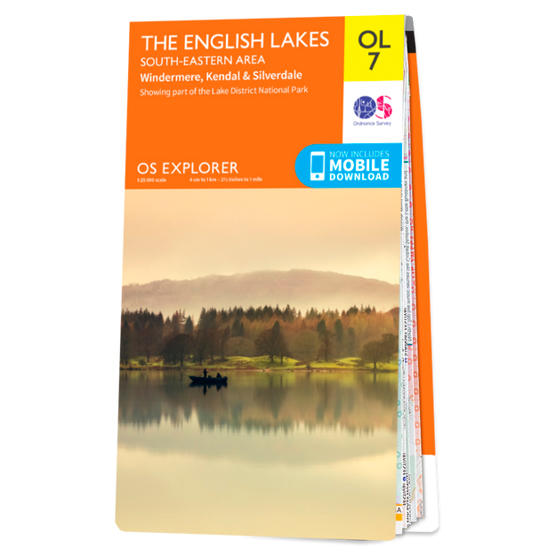 Ordnance Survey English Lakes - South Eastern Area - Hiking map | Buy ...