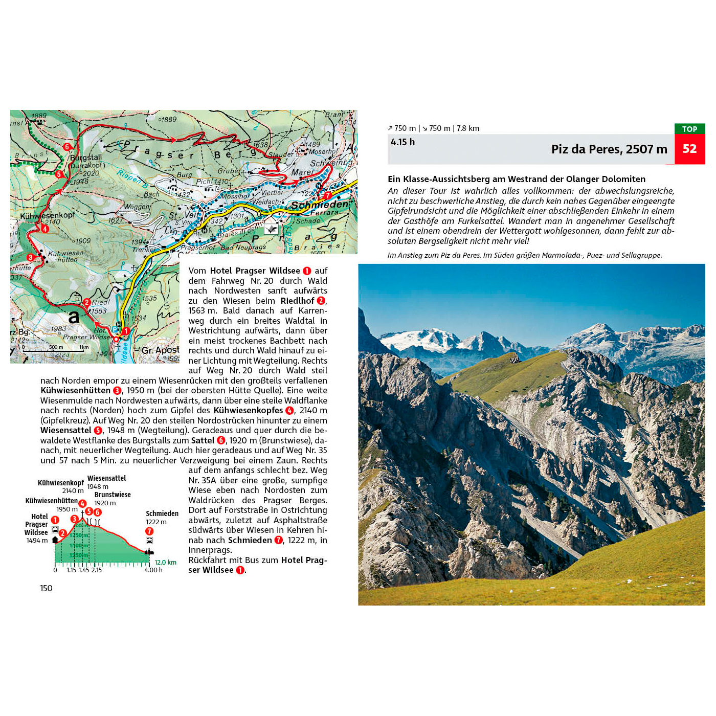 Bergverlag Rother Dolomiten 5 - Sextner Dolomiten - Walking guide book ...