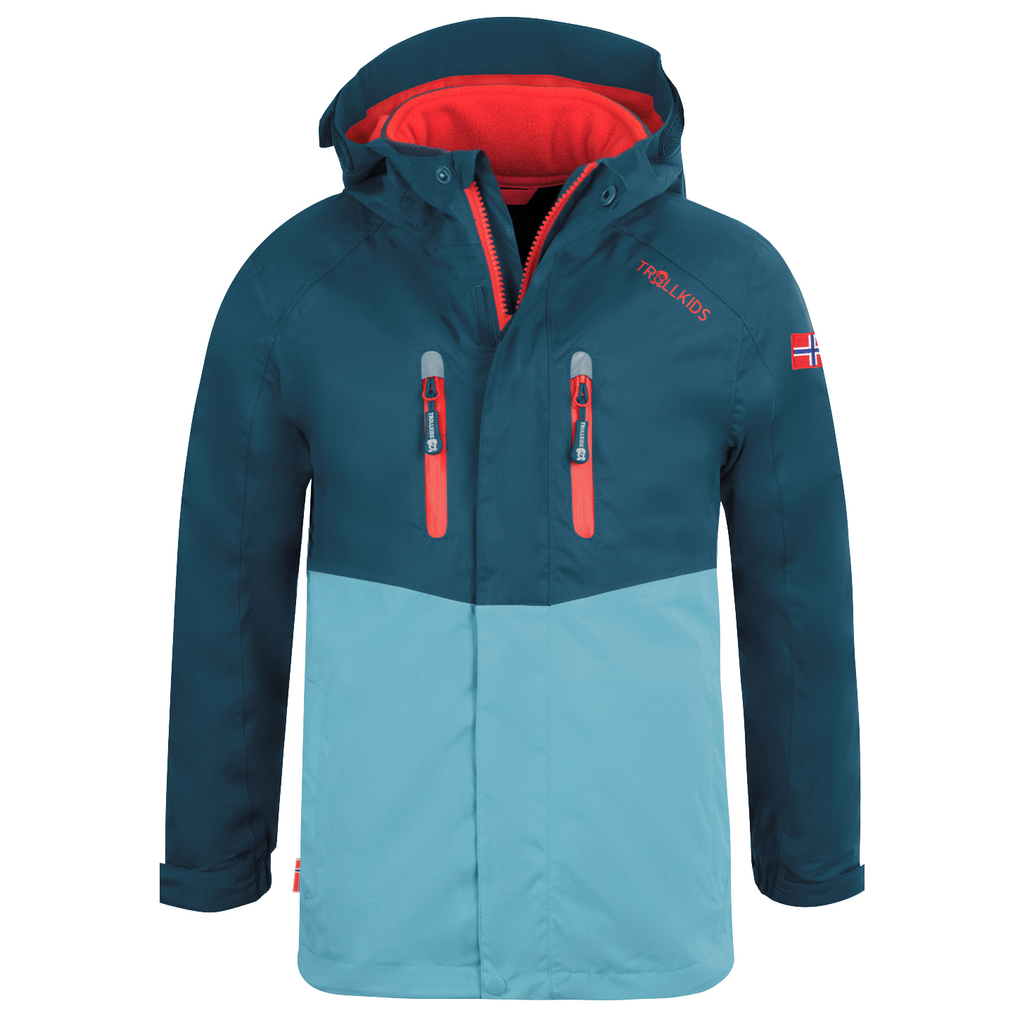 Trollkids Bryggen 3in1 Jacket - 3-in-1 jacket Kids | Free EU Delivery ...
