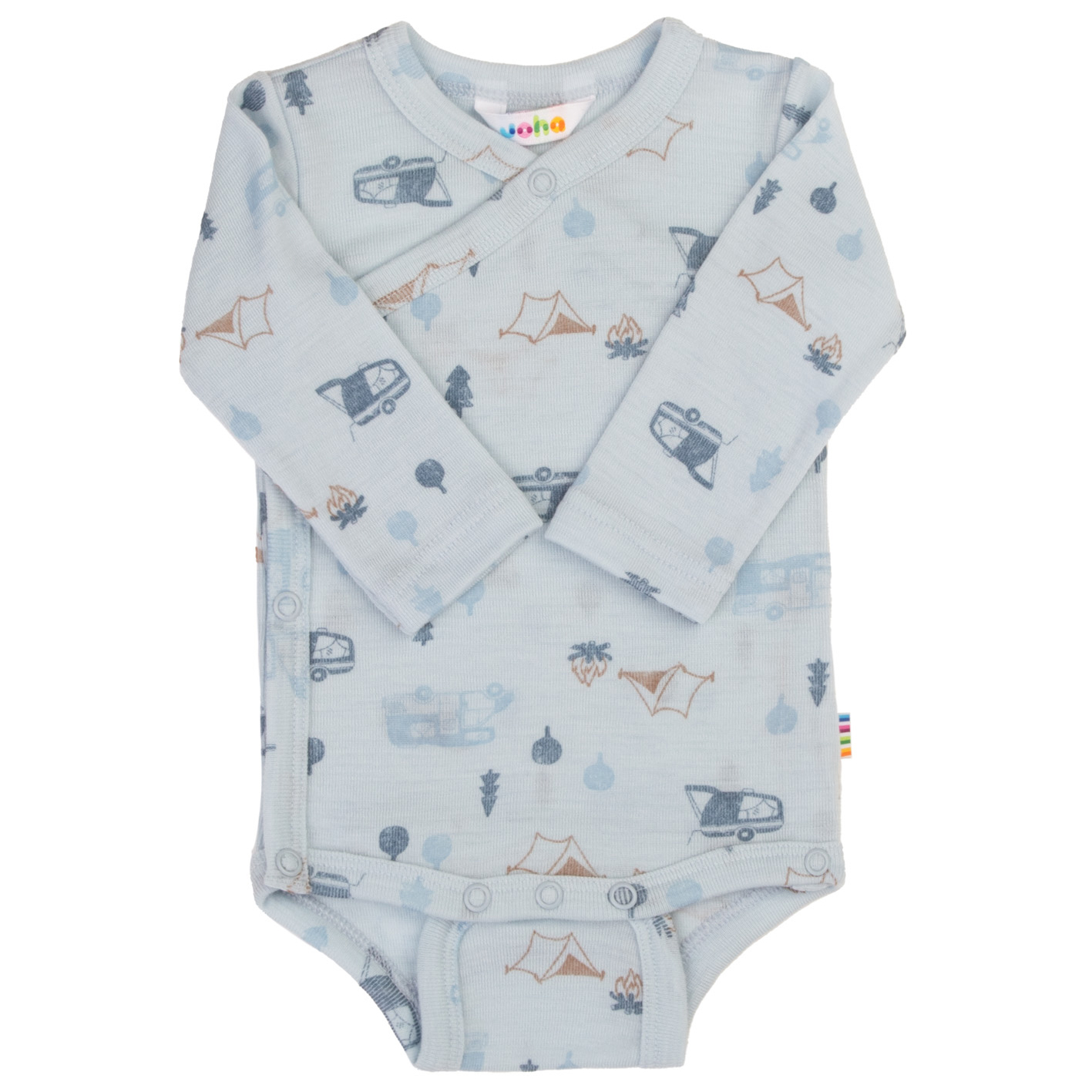 Joha Wrap Around Body AOP - Merino base layer Kids | Buy online ...