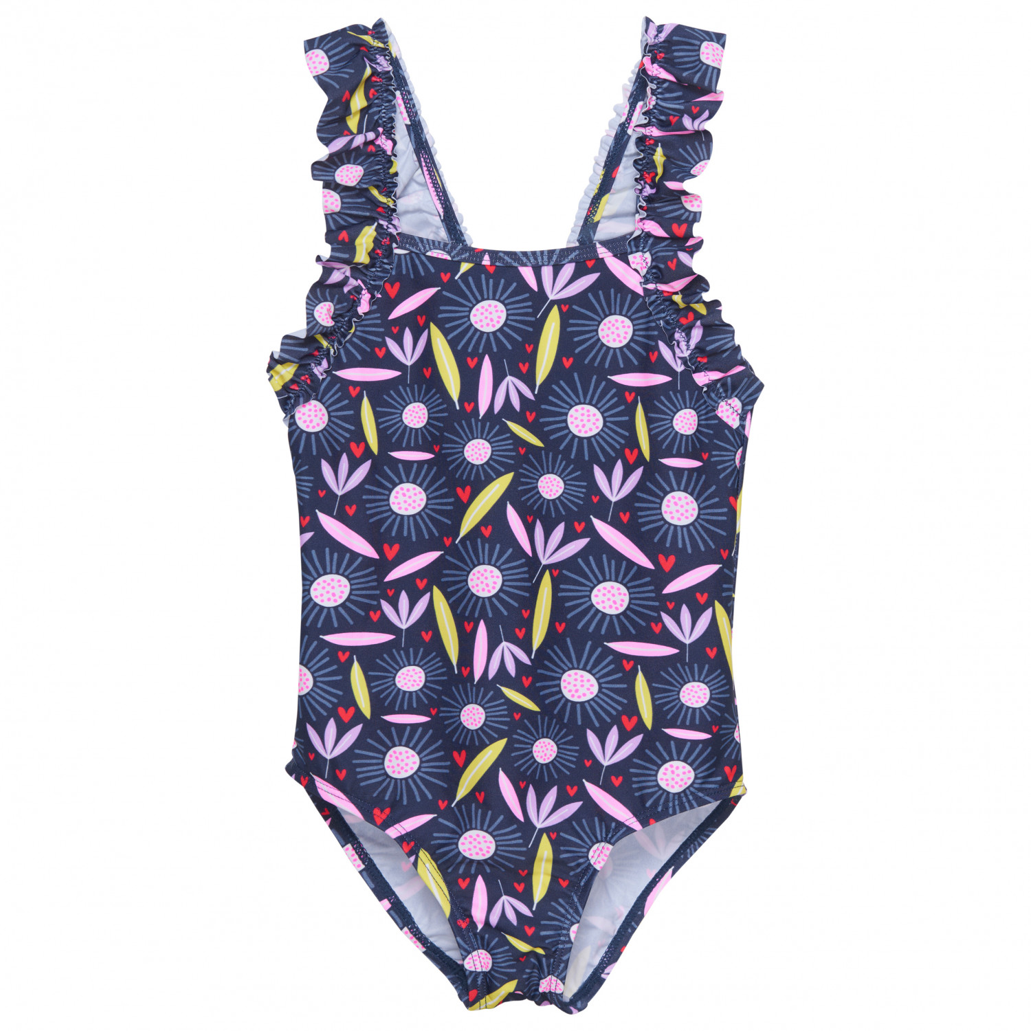 Color Kids Swimsuit with Frills AOP - Badeanzug Kinder online kaufen ...