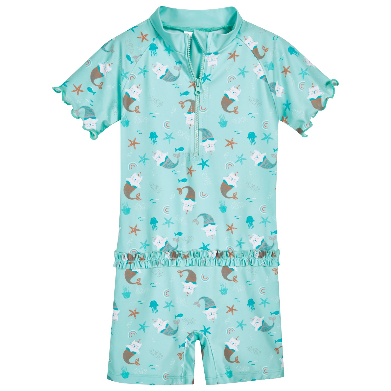 Playshoes UV One-Piece Unicorn Mermaid Cat - Lycra Kids | Buy online ...