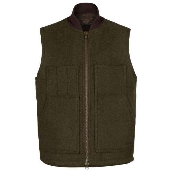 Filson Lined Mackinaw Wool Work Vest - Wool Vest Men's | Free UK ...