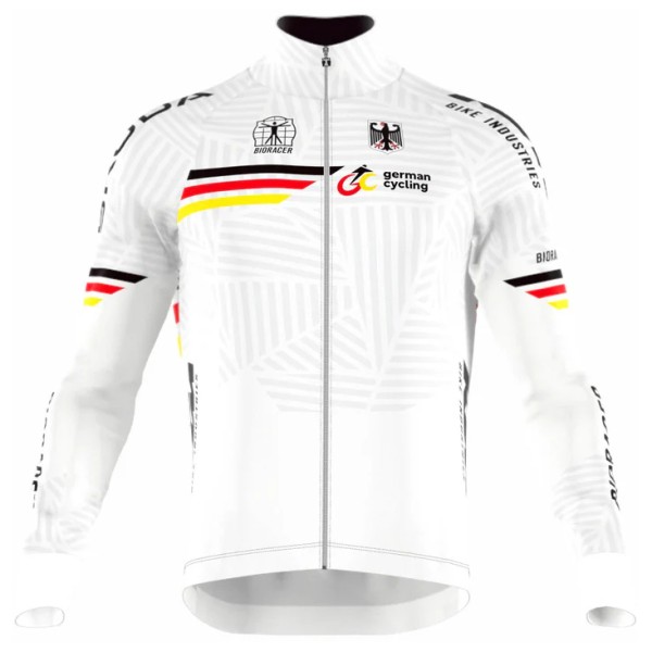 Bioracer German Icon Tempest Thermal Long Sleeve Jersey - Fietsshirt ...