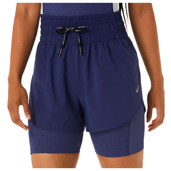 Asics Nagino 2-N-1 4'' Run Short - Hardloopshort Dames online kopen ...