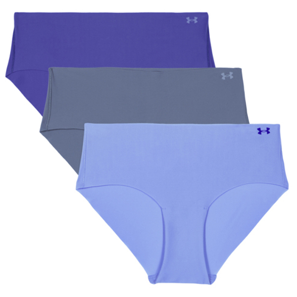Under Armour Pure Stretch Solid Hipster Pants 3 Pack ...