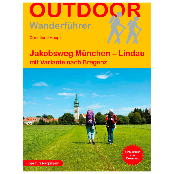 Conrad Stein Verlag Jakobsweg München - Lindau - Walking guide book ...