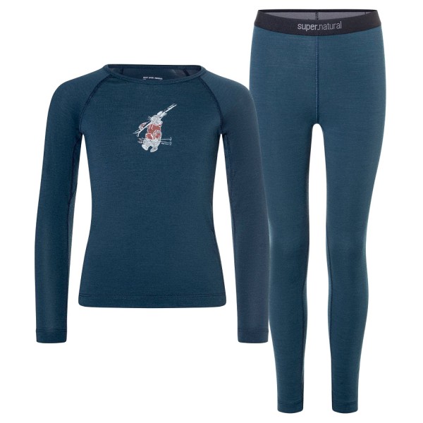 Super.natural Tundra175 Ski Bunny Set - Merinounterwäsche Kinder online ...